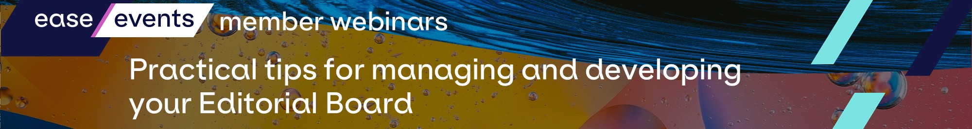 EASE Webinar: Practical tips for managing and developing your Editorial ...